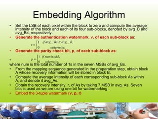 Digital image watermarking | PPT