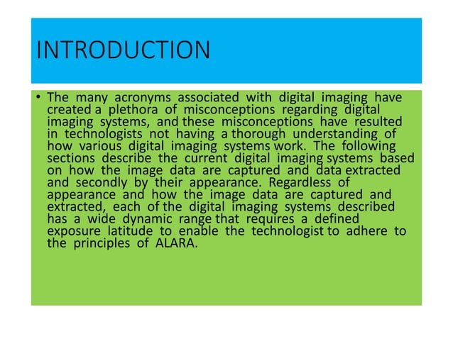 Digital imaging system | PPT