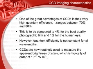 Digital imaging with charge coupled devices | PPTX