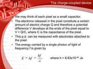 Digital imaging with charge coupled devices | PPTX