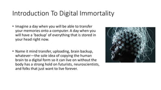 Digital immortality | PPTX