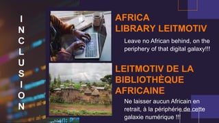Digital inclusion in Africa: role of libraries | PDF