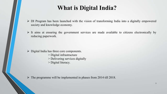 Digital India | PPT