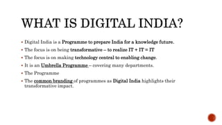 Digital india | PPT