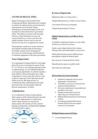 Digital india | PDF | Internet | Computing