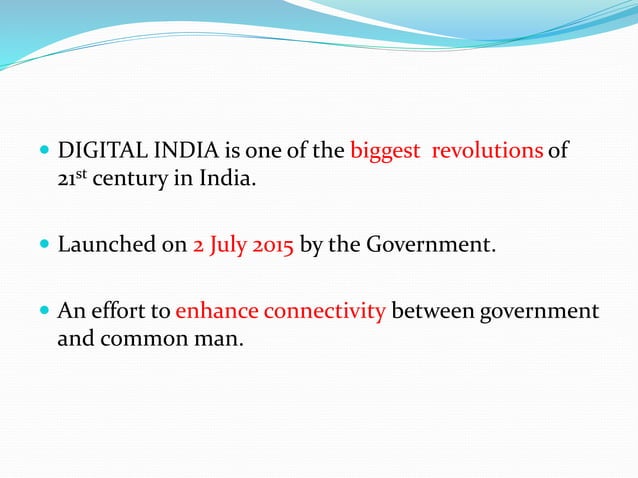 Digital india | PPT