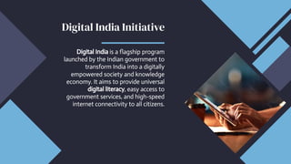 "Digital India: Transforming Future Today" | PDF