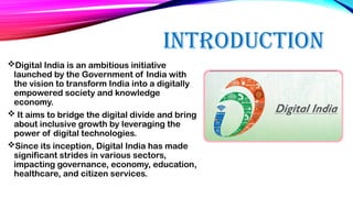 digital india initiative of indian government | PPTX