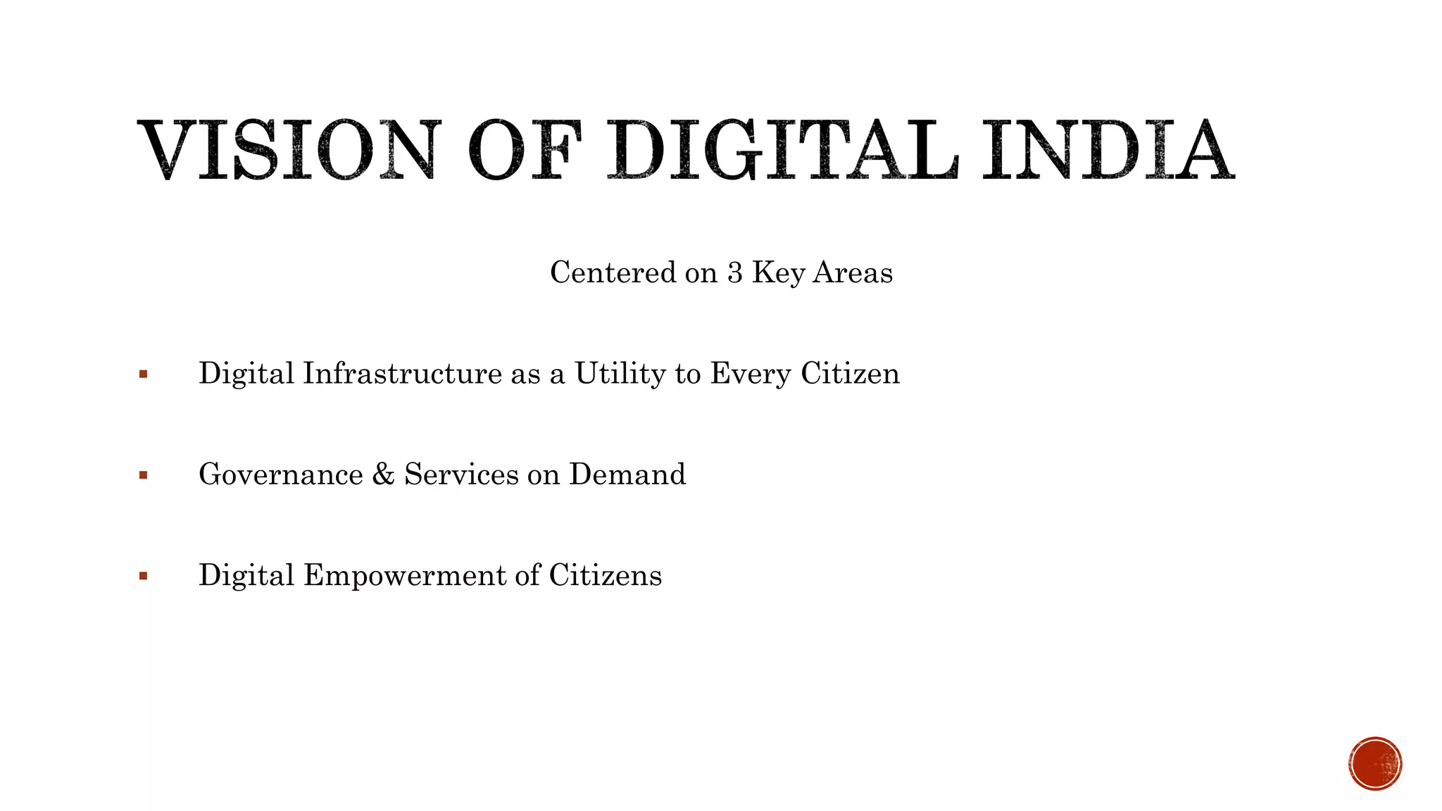 Digital india and its pillars | PPT