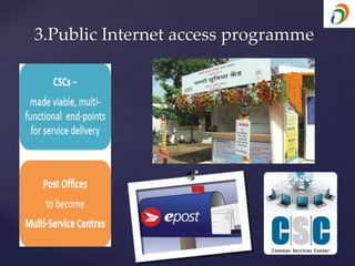 Digital india ppt | PPTX | Internet | Computing