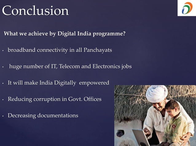 Digital india ppt | PPTX | Internet | Computing