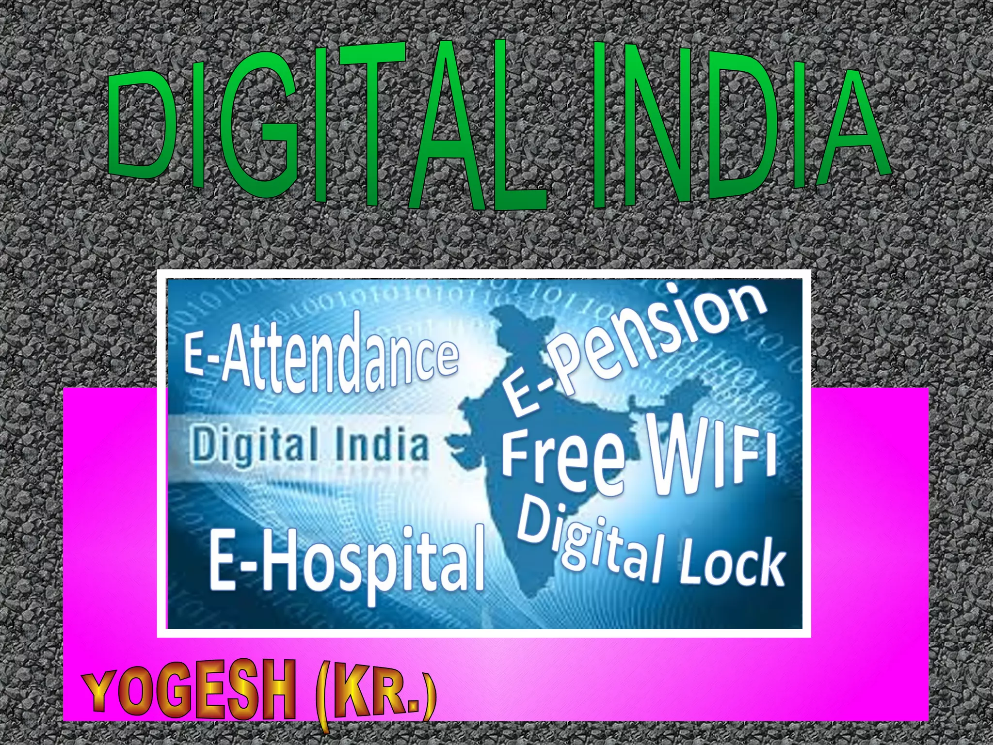 Digital india ppt | ODP