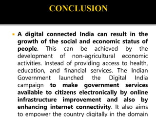 DIGITAL INDIA PPT.pptx | Internet | Computing