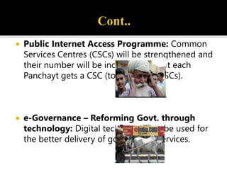 DIGITAL INDIA PPT.pptx | Internet | Computing