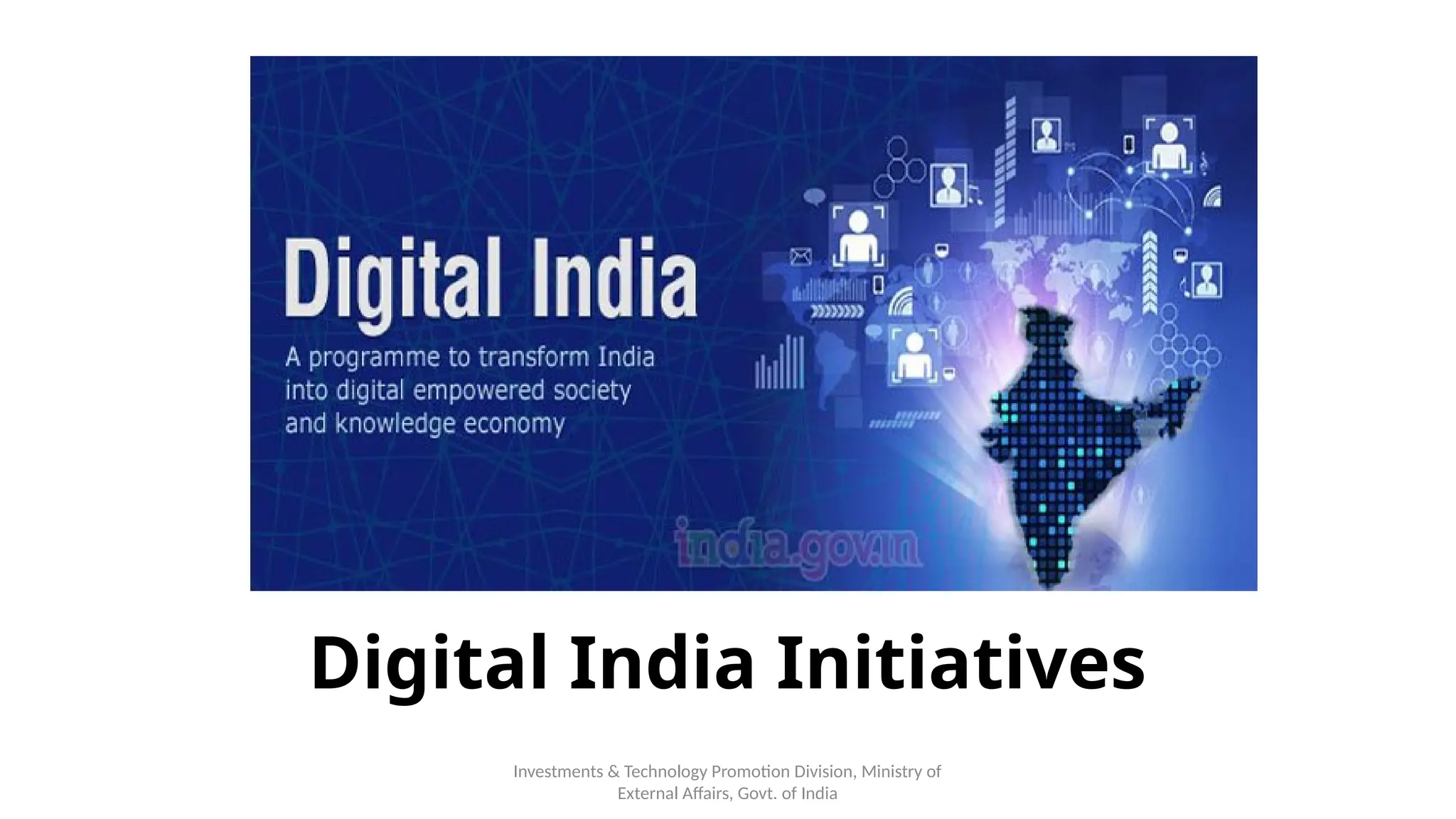 Digital India PPT BY GOVT OF INDIA COMPLETE | PPT
