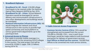 Digital India PPT BY GOVT OF INDIA COMPLETE | PPTX