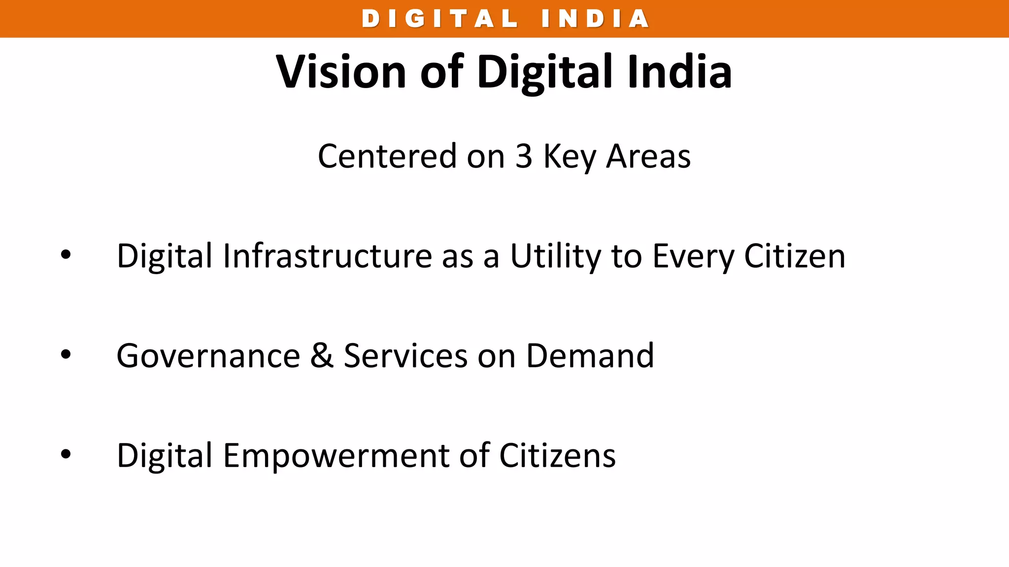 Digital India - Govt of India's flagship program for digital ...