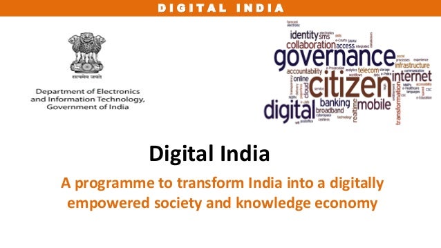 Digital India - Govt of India's flagship program for digital empowerm…