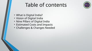 Digital India Project 2024 Digital India Project | PPT