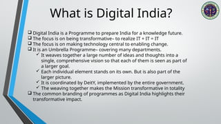 Digital India Project 2024 Digital India Project | PPT