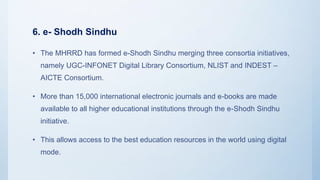 Digital initiatives in higher education | PPTX