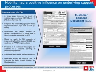 HDFC Life Innovation Award Presentation | PPTX