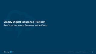 Digital Insurance Platform - Vlocity | PPT