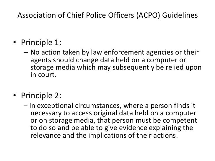 Digital investigation