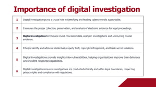 Digital Investigation | Digital Forensics | Cyber Crime - 2023 | PPTX