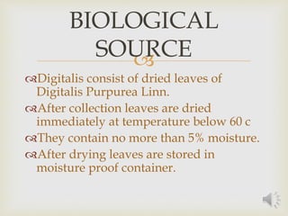 Digitalis | PPTX
