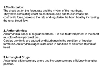 Cardiovascular Diseases ( Digitalis ) | PPTX