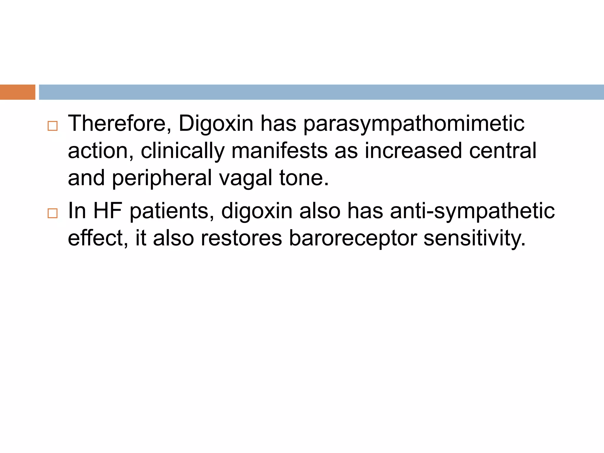 Digoxin and its Toxicity | PPTX