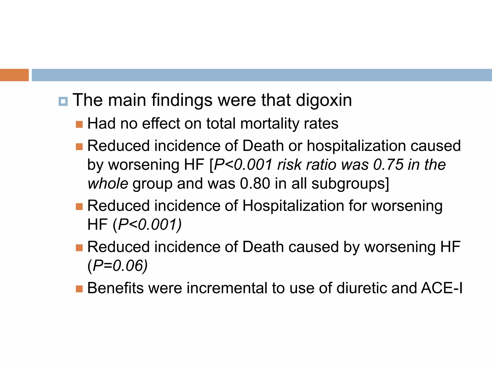 Digoxin and its Toxicity | PPTX
