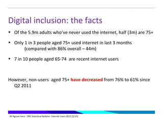 Digital inclusion & older people | PPT