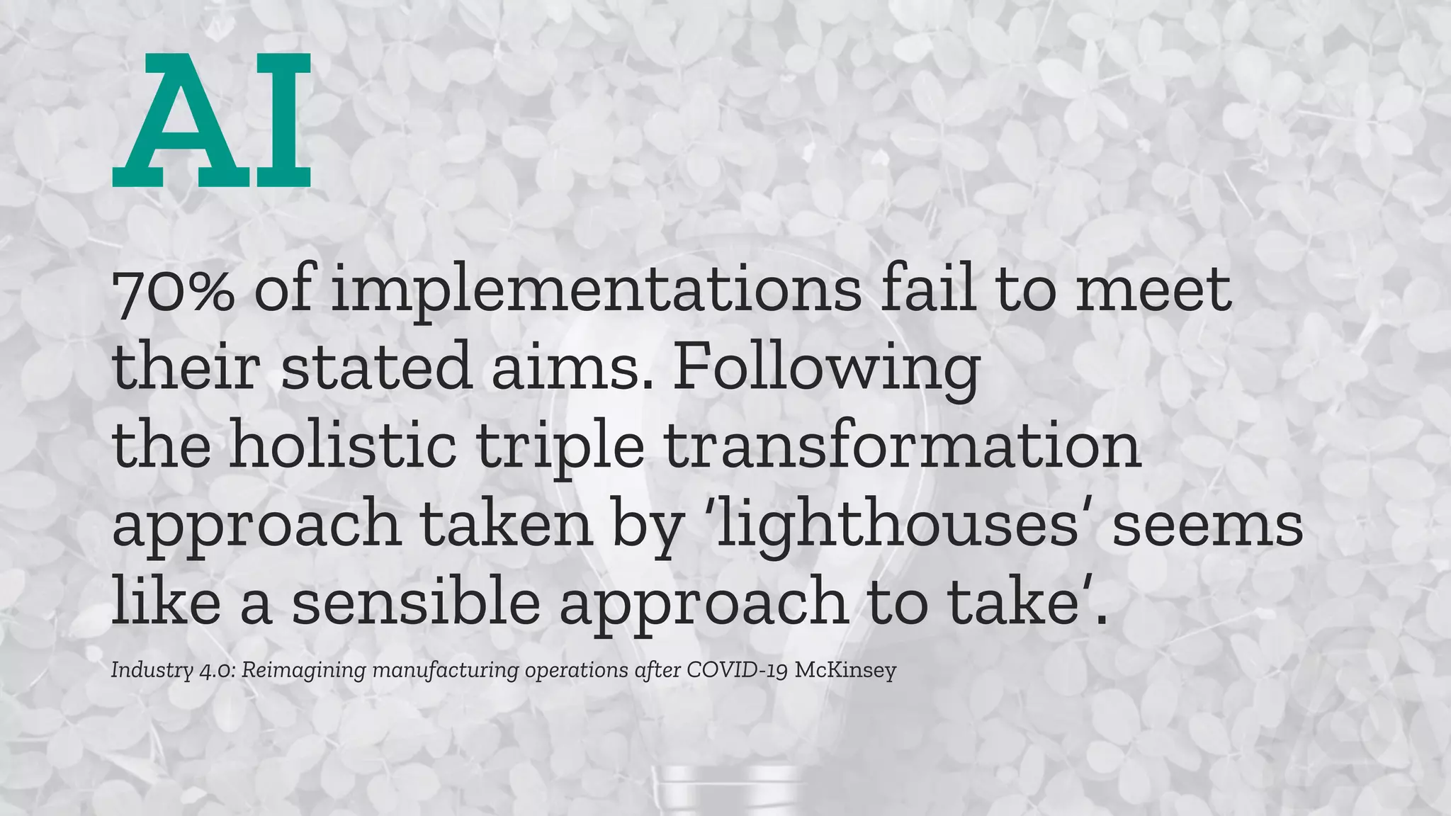 Digitalisation from the back office to the factory floor | PPT