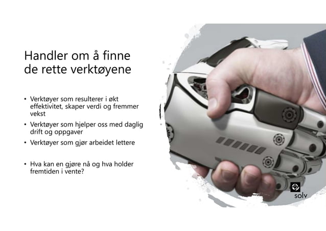 Digitalization and improvements with robot technology (RPA) | PPT