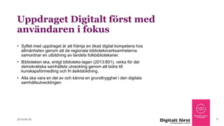 Digitaliseringsstrategin kort | PPT
