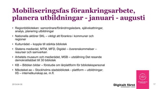 Digitaliseringsstrategin kort | PPT