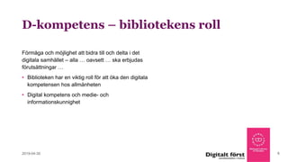 Digitaliseringsstrategin kort | PPT