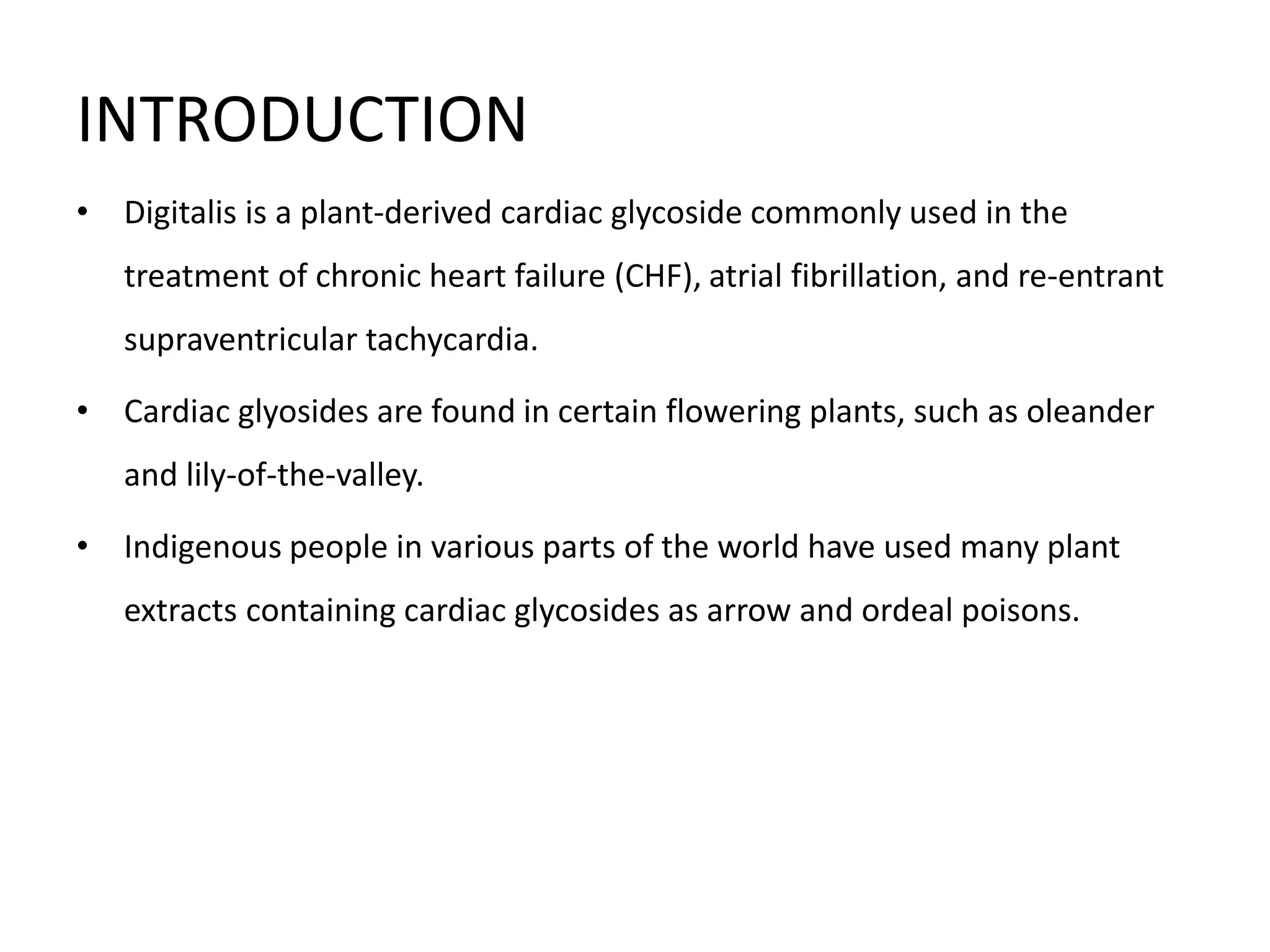 DIGITALIS GLYCOSIDE TOXICITY ED management | PPTX | Heart and Cardiovascular Diseases | Diseases ...