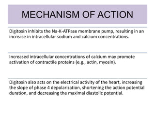 Digitalis nikku ppt | PPTX | Heart and Cardiovascular Diseases ...