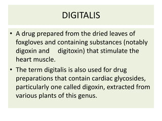 Digitalis Drug