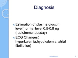 Digitalis Purpurea toxicity (cardiac poison) | PPTX