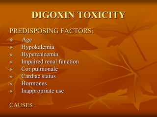 Digitalis toxicity vijay | PPT
