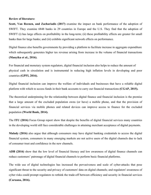 Digitalization and its impact on financial transactions in India | PDF