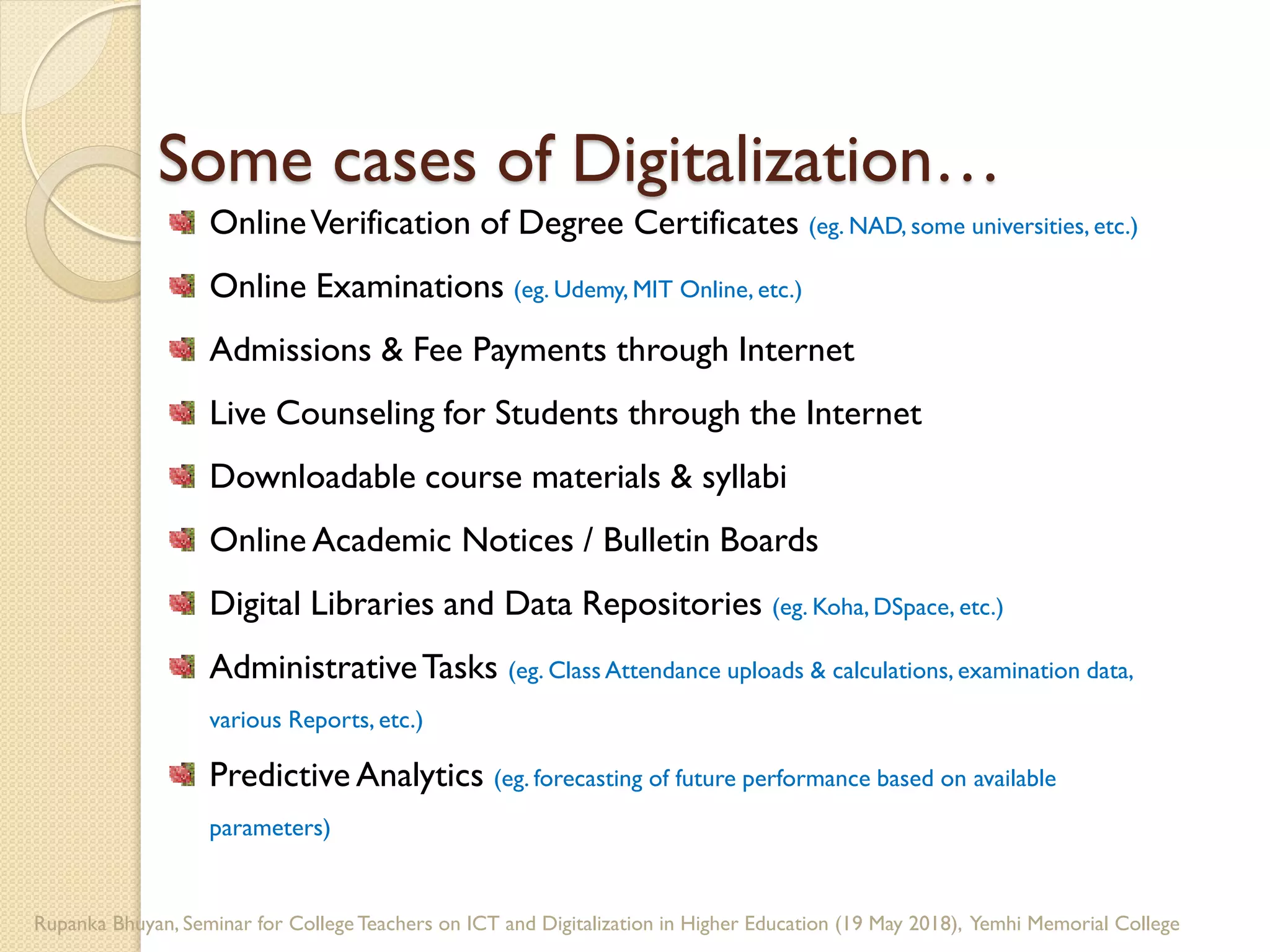 Digitalization in higher education | PDF