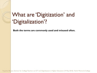 Digitalization in higher education | PDF