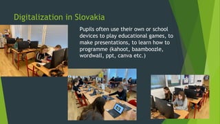 Digitalization in our school and in Greek school | PDF