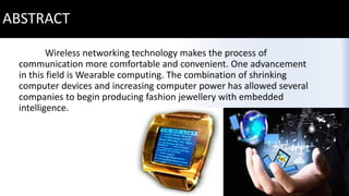 Digital jewellery | PPT