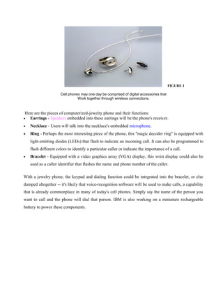 Digital jewellery ppt | DOC